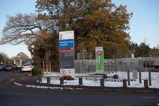 Wexham Park Hospital Slough Part Frimley Editorial Stock Photo - Stock ...