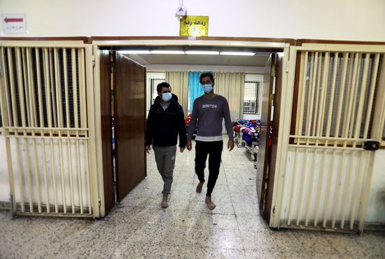 Iraqi Patients Walk Ward Alataa Hospital Editorial Stock Photo - Stock ...