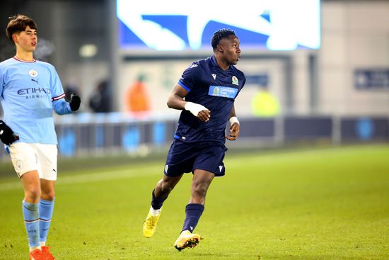 Blackburn Rovers U18 Forward Junior Nsangou Editorial Stock Photo ...