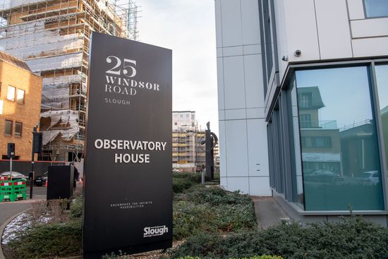 Slough Borough Council Offices Observatory House Editorial Stock Photo ...