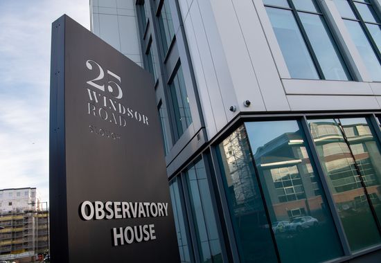 Slough Borough Council Offices Observatory House Editorial Stock Photo ...