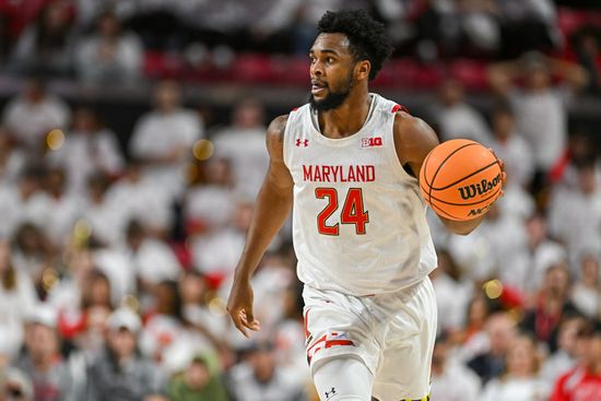 Maryland Terrapins Forward Donta Scott 24 Editorial Stock Photo - Stock ...