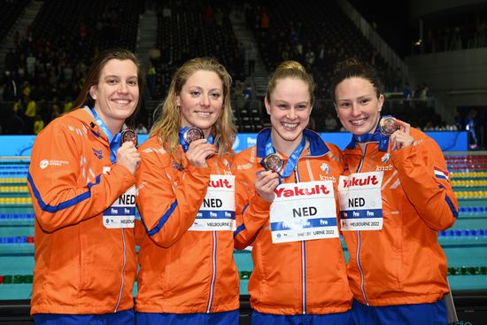 Dutch Relay Team Members Lr Valerie Editorial Stock Photo - Stock Image ...