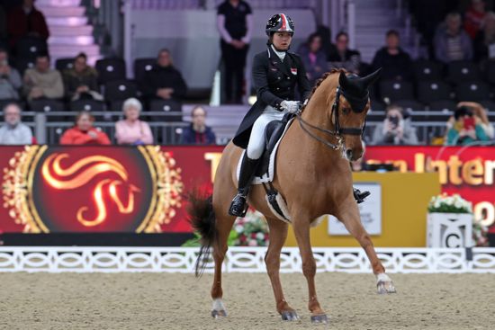 Caroline Chew Riding Tribiani During Fei Editorial Stock Photo - Stock ...