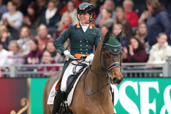 Abigail Lyle Ireland Riding Giraldo Delighted Editorial Stock Photo ...