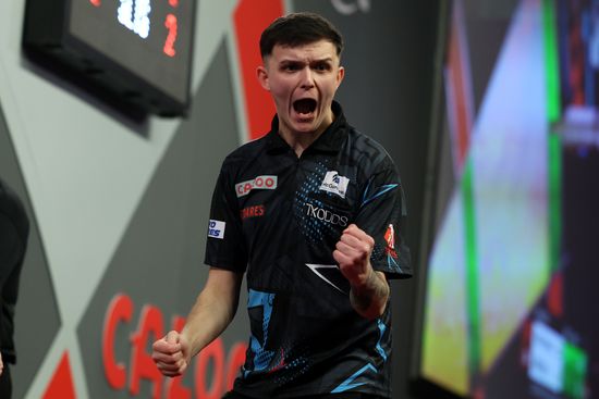 Nathan Rafferty Celebrates After He Wins Editorial Stock Photo - Stock ...