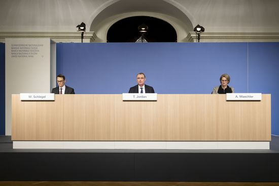 Swiss National Banks Snb Chairman Governing Editorial Stock Photo ...
