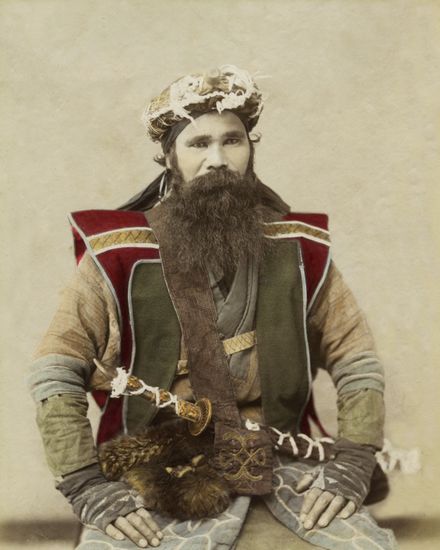 Ainu Aynu Aino Man Member Indigenous Editorial Stock Photo - Stock ...