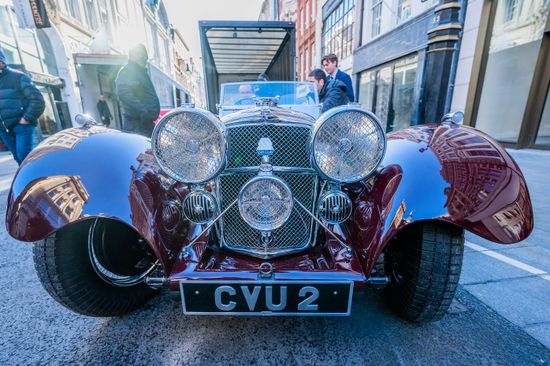 1937 Rac Rally Winner 1937 Monte Editorial Stock Photo - Stock Image ...