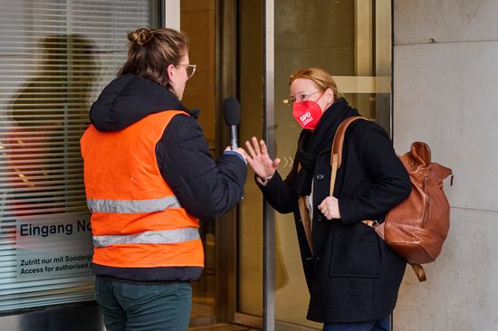 Climate Activists Henning Jeschke Lina Last Editorial Stock Photo ...
