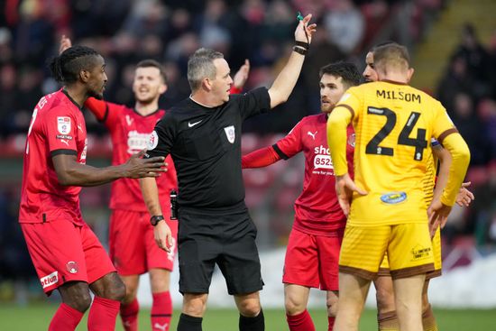 Referee Robert Madden Surrounded Editorial Stock Photo - Stock Image ...