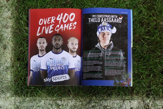 Sky Sports Advert Inside Matchday Programme Editorial Stock Photo ...