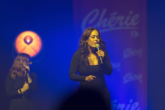 French Singer Amel Bent Performed On Editorial Stock Photo - Stock ...