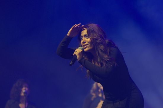 French Singer Amel Bent Performed On Editorial Stock Photo - Stock ...