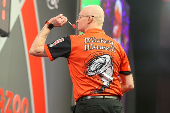 Mickey Mansell During Pdc World Darts Editorial Stock Photo - Stock ...