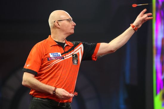 Mickey Mansell During Pdc World Darts Editorial Stock Photo - Stock ...