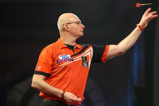 Mickey Mansell During Pdc World Darts Editorial Stock Photo - Stock ...