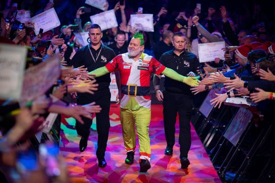 Peter Wright Scotland Arrives Play Against Editorial Stock Photo ...