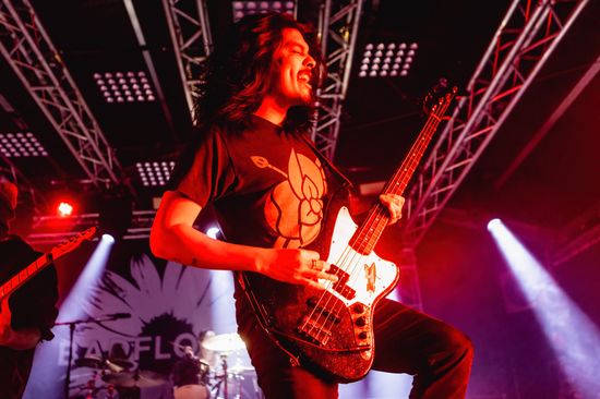 Anthony Sonetti Badflower Performs Live Circolo Editorial Stock Photo ...