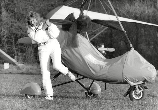 Aviation Microlite Flying 1989 Shows Lisa Editorial Stock Photo - Stock ...