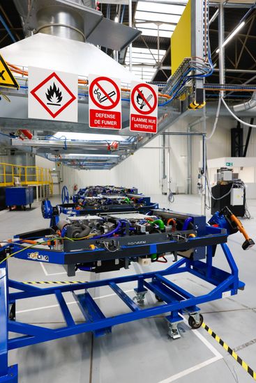Progen Fuel Cell Engine Renault Master Editorial Stock Photo - Stock ...