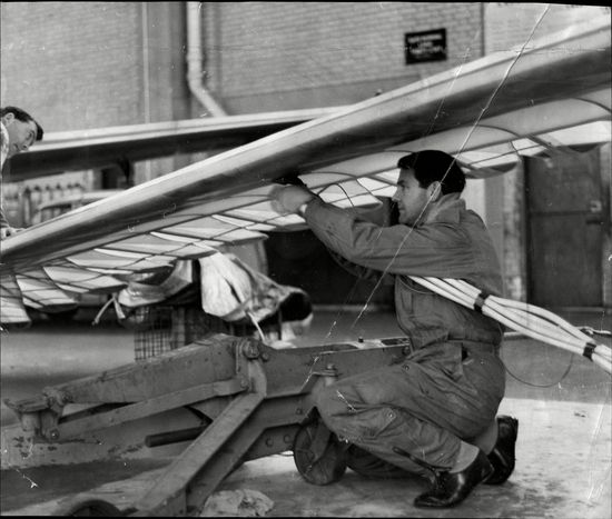 Aviation Man Powered Aircraft 1959 Britains Editorial Stock Photo ...