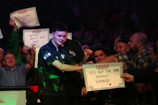 Nathan Rafferty Introduced Crowd His Match Editorial Stock Photo ...