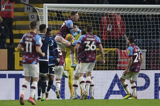 Burnley Goalkeeper Arijanet Muric Congrtualted By Editorial Stock Photo ...