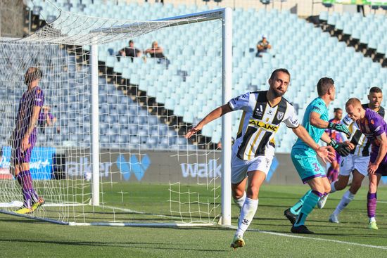 Bachana Arabuli Macarthur Fc Turns Celebrate Editorial Stock Photo ...