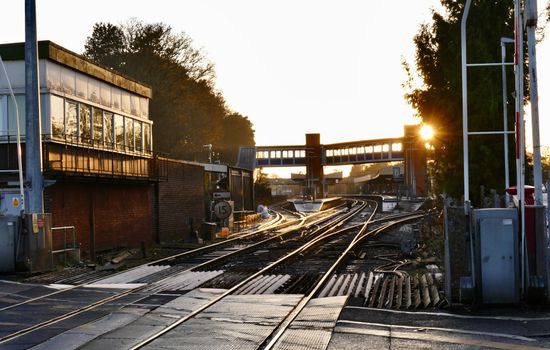 Deserted Train Station During Another Day Editorial Stock Photo - Stock ...