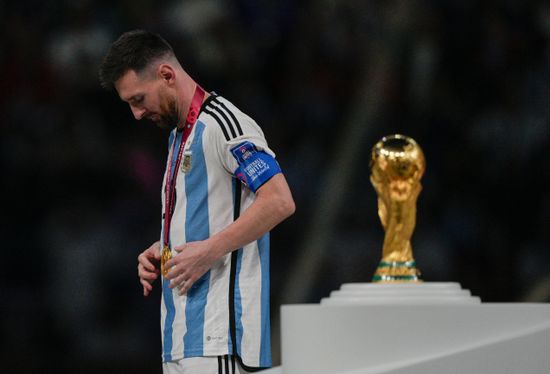 Lionel Messi Argentina World Cup Winners Editorial Stock Photo - Stock ...