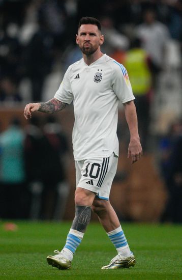Lionel Messi Argentina Warming Editorial Stock Photo - Stock Image ...