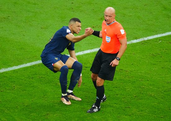 Kylian Mbappe France Helped His Feet Editorial Stock Photo - Stock ...