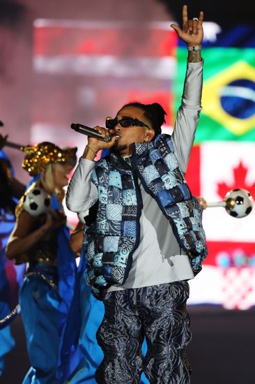 Puerto Rican Singer Ozuna Performs During Editorial Stock Photo - Stock ...
