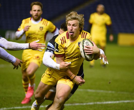 Jake Mcintyre Perpignan Stand Off Tackled Editorial Stock Photo - Stock ...