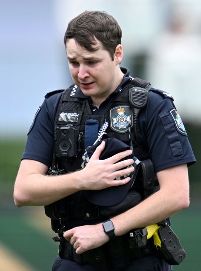 Queensland Police Officer Constable Matt Herbert Editorial Stock Photo ...