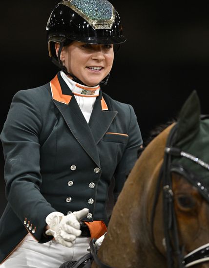 Abigail Lyle Irl Riding Giraldo During Editorial Stock Photo - Stock ...