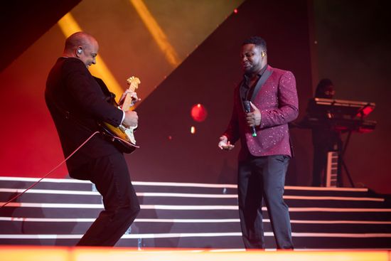 Angolan Singer Matias Damasio Performing Concert Editorial Stock Photo ...