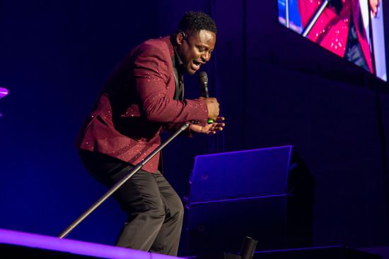 Angolan Singer Matias Damasio Performing Concert Editorial Stock Photo ...