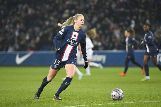 Amanda Ilestedt Psg During Uefa Womens Editorial Stock Photo - Stock ...