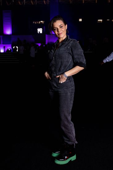 Italian Singer Gala Performs Qatar Fashion Editorial Stock Photo ...