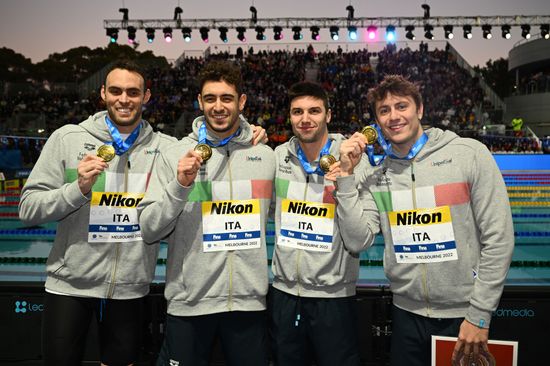 Italian Relay Team Members Lr Matteo Editorial Stock Photo - Stock ...