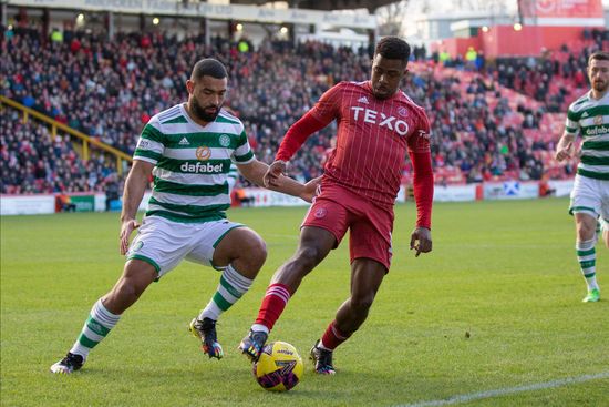 Luis Duk Lopes 11 Aberdeen Cameron Editorial Stock Photo - Stock Image ...
