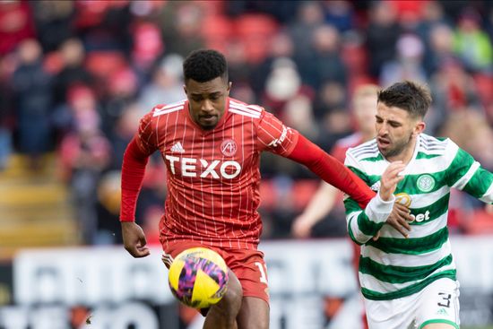 Luis Duk Lopes 11 Aberdeen Greg Editorial Stock Photo - Stock Image ...