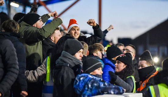 Mk Dons Fans Celebrate Their Second Editorial Stock Photo - Stock Image ...