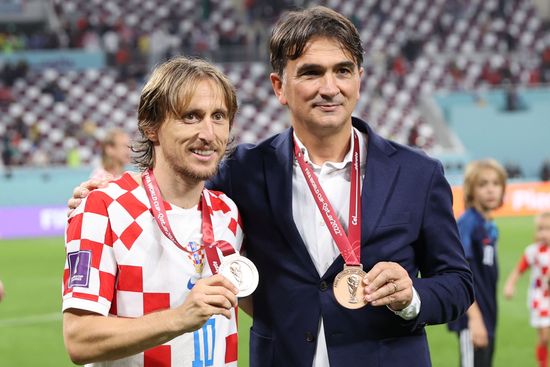Luka Modric L Croatia Head Coach Editorial Stock Photo - Stock Image ...