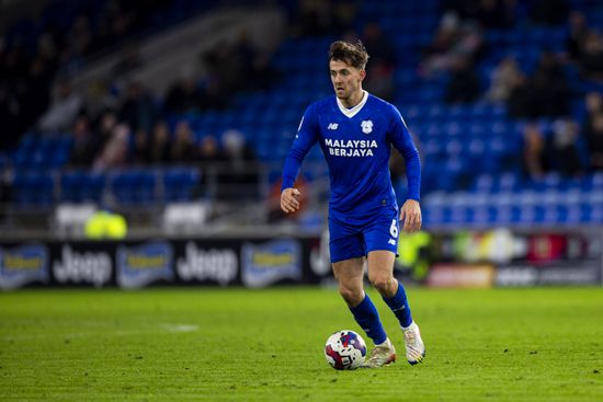 Ryan Wintle Cardiff City Action Editorial Stock Photo - Stock Image ...