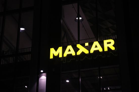 Maxar Technologies Inc Logo Editorial Stock Photo - Stock Image ...