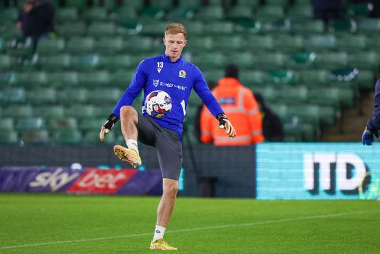 Blackburn Rovers Goalkeeper Aynsley Pears 13 Editorial Stock Photo ...