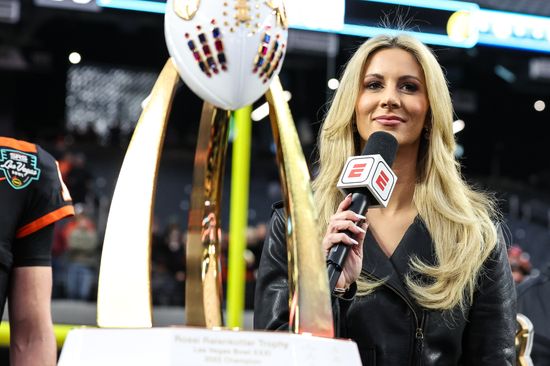 Laura Rutledge Espn Sideline Reporter On Editorial Stock Photo - Stock ...